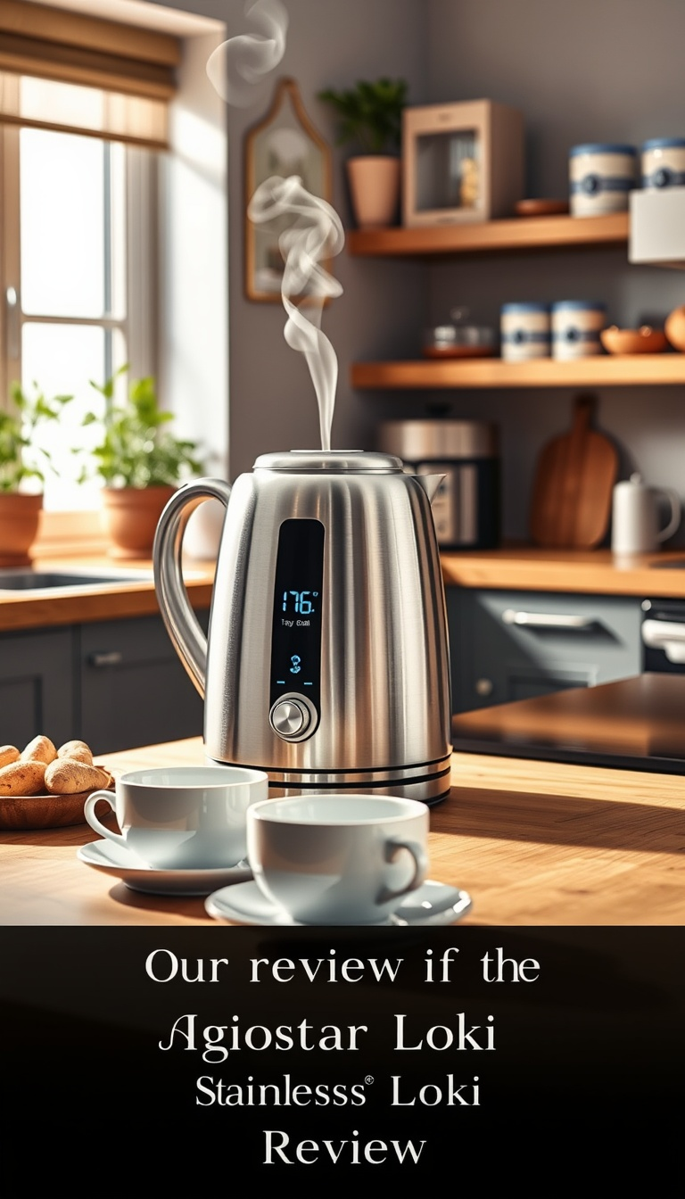 Aigostar Loki im Test: Digitaler Edelstahl Wasserkocher – Testberichte ...