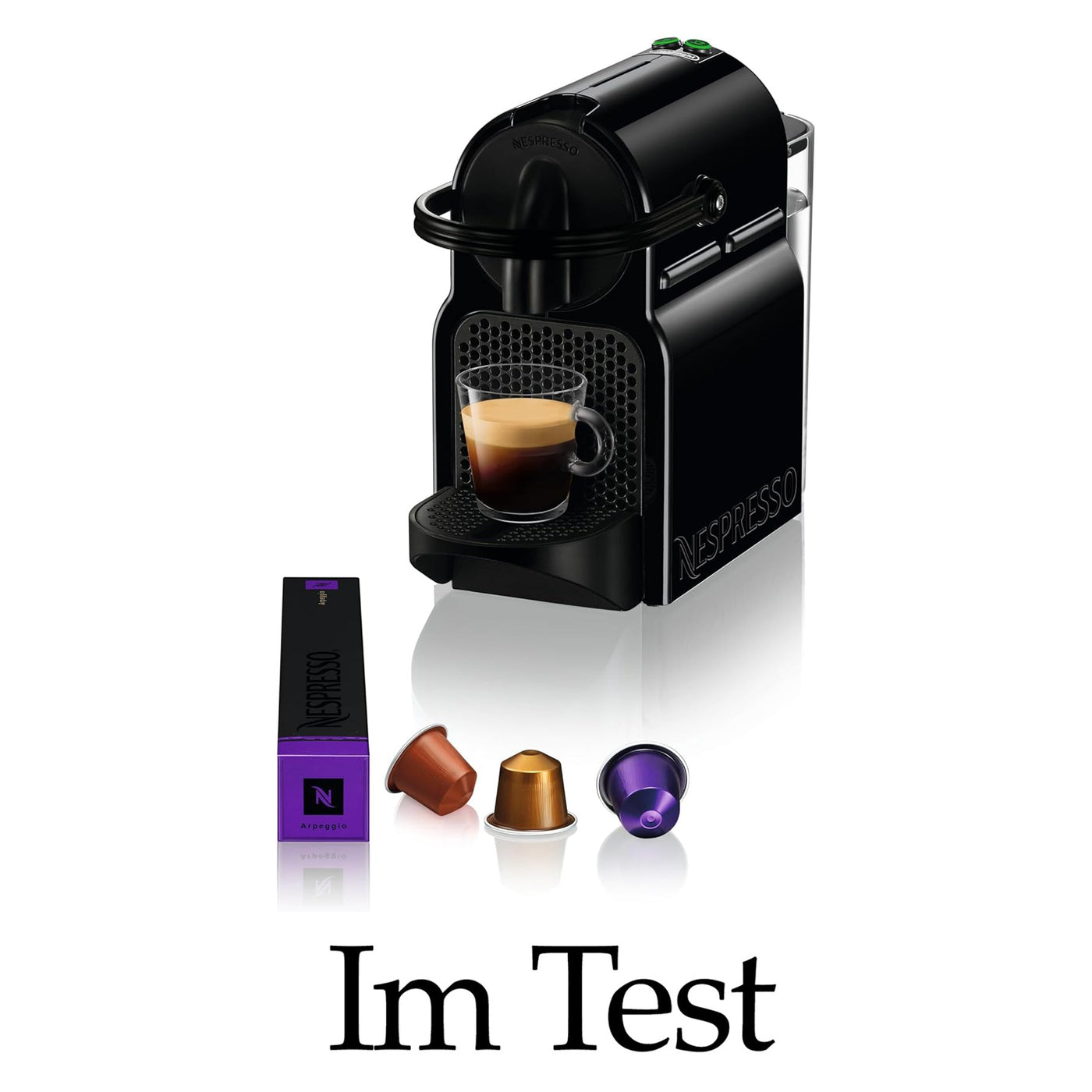 Nespresso De'Longhi Inissia EN 80.B im Test: Kapselmaschine im Detail ...