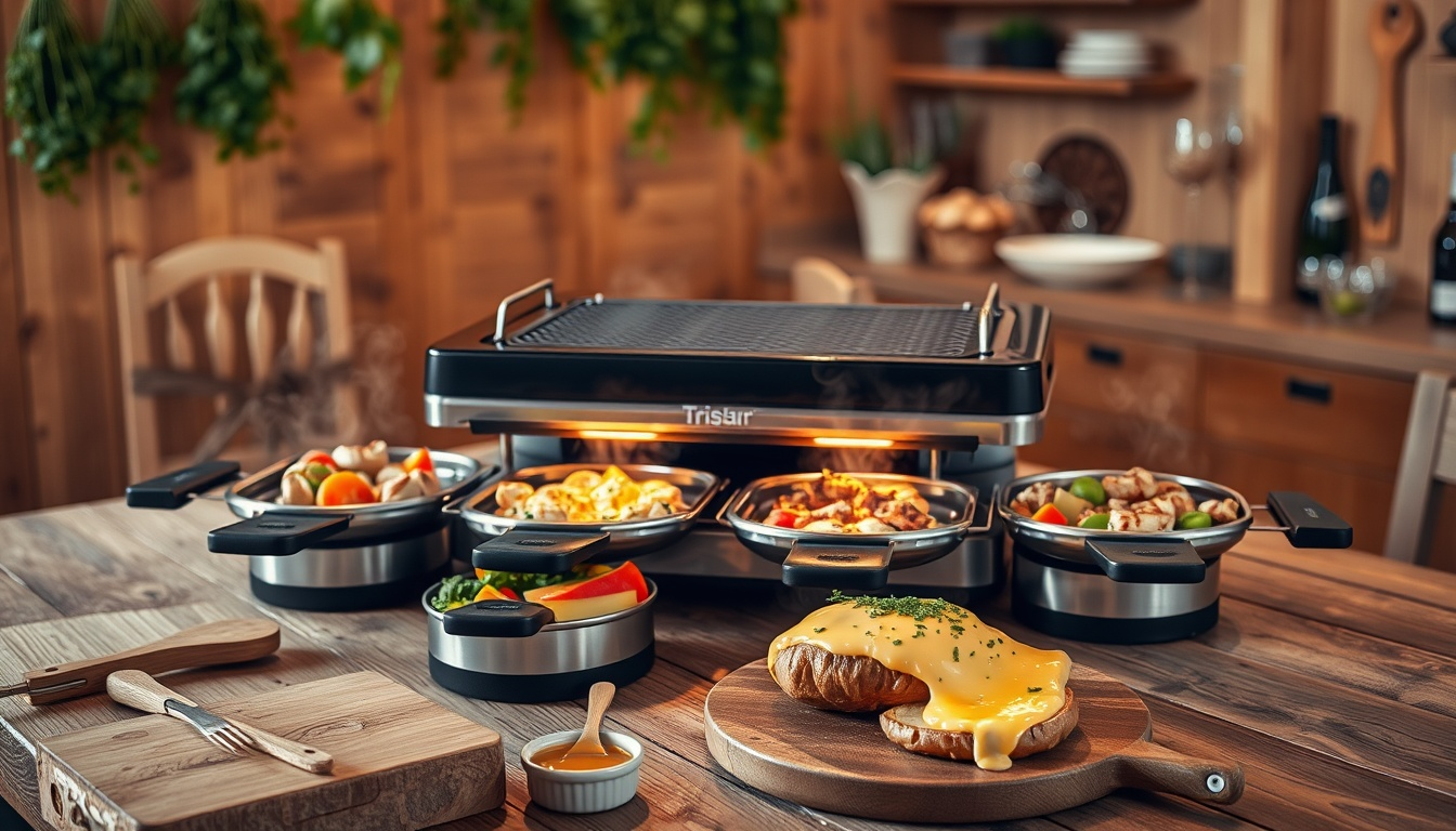 Tristar Raclette-Grill RA-2949: Ideal für gesellige Abende ...