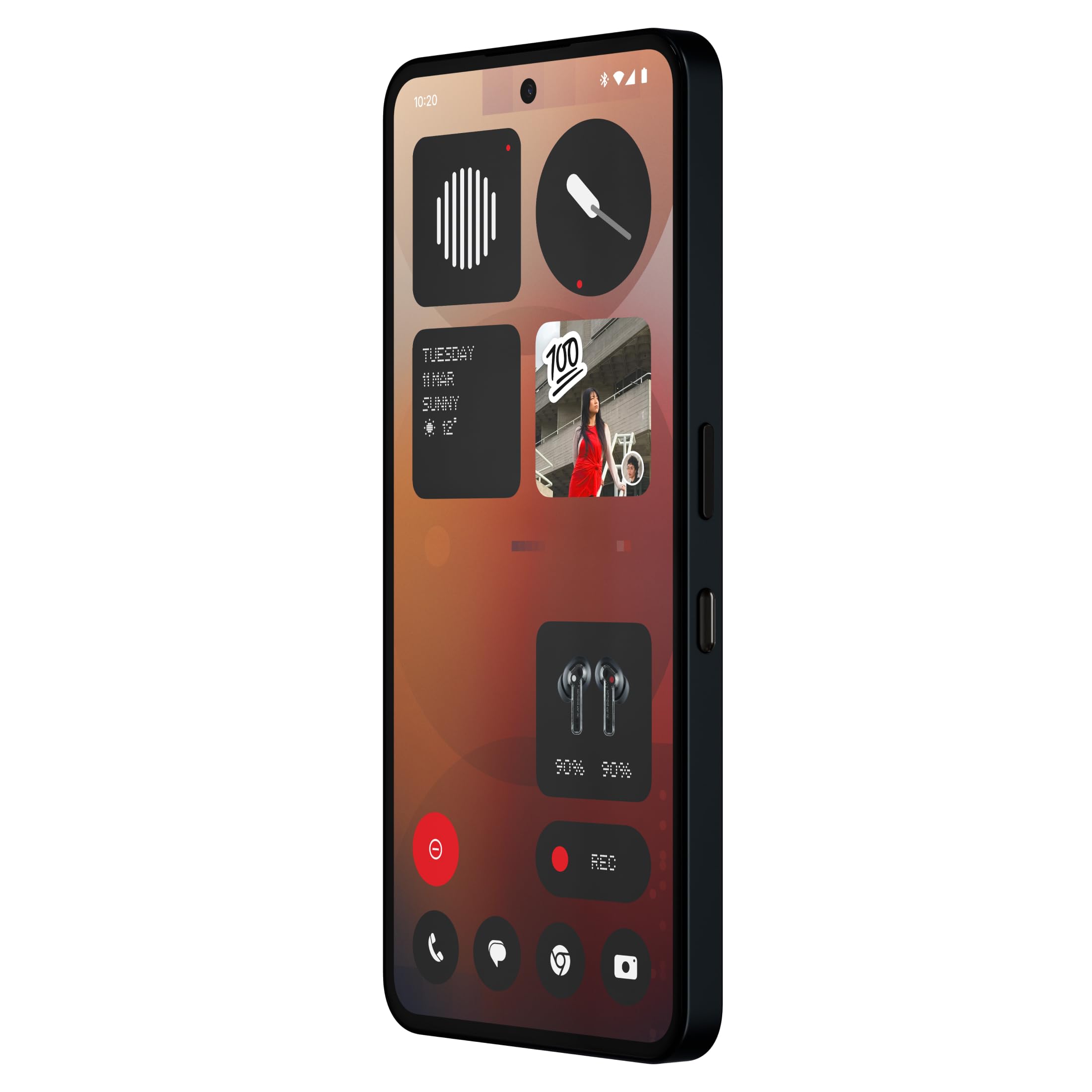 Nothing Phone (3a) 128 GB - Handy mit Essential Space, 50-MP-Hauptkame ...