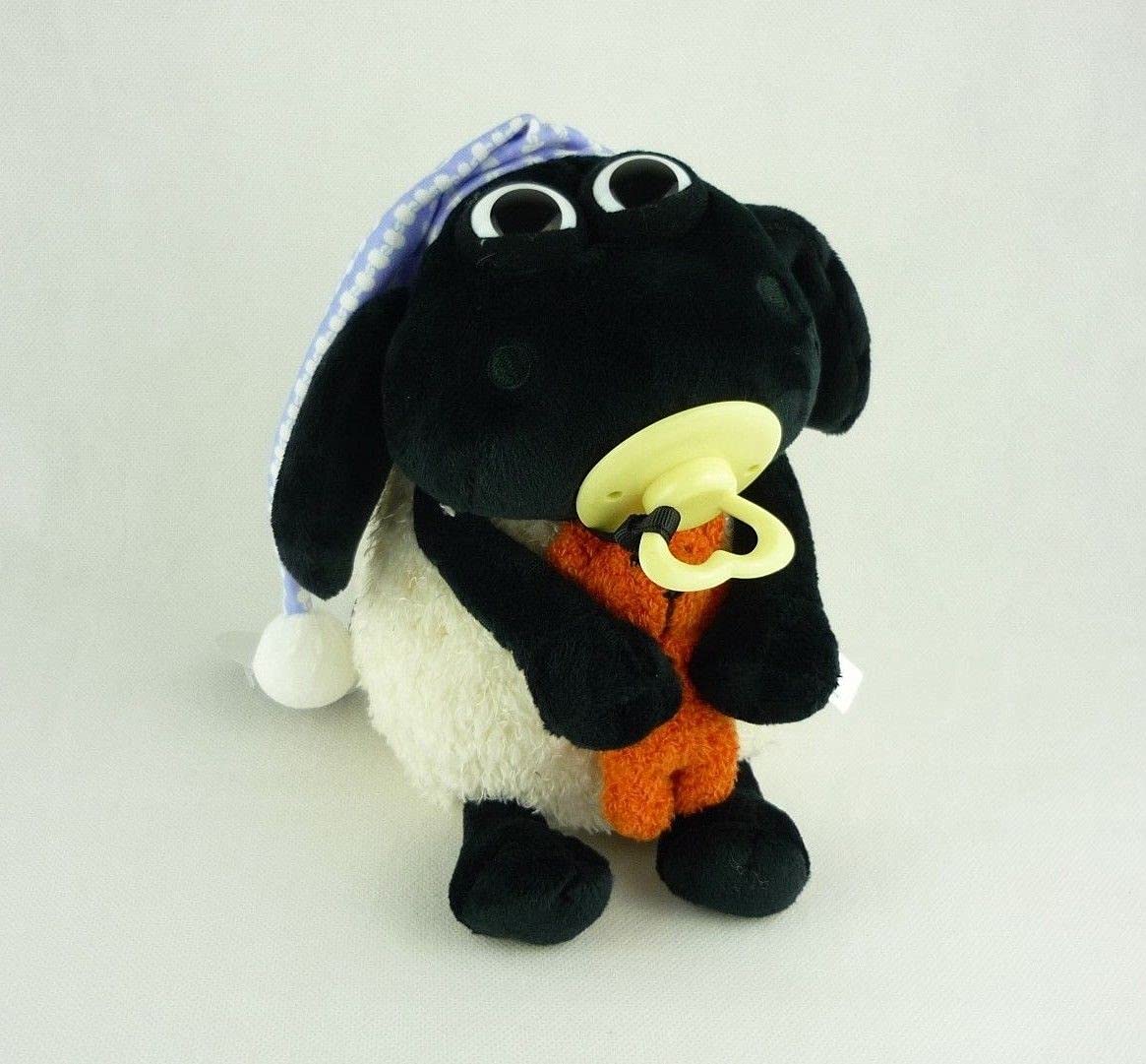 Nici Shaun das Schaf Kuscheltier Timmy mit kleinem Bär, Schnuller und ...