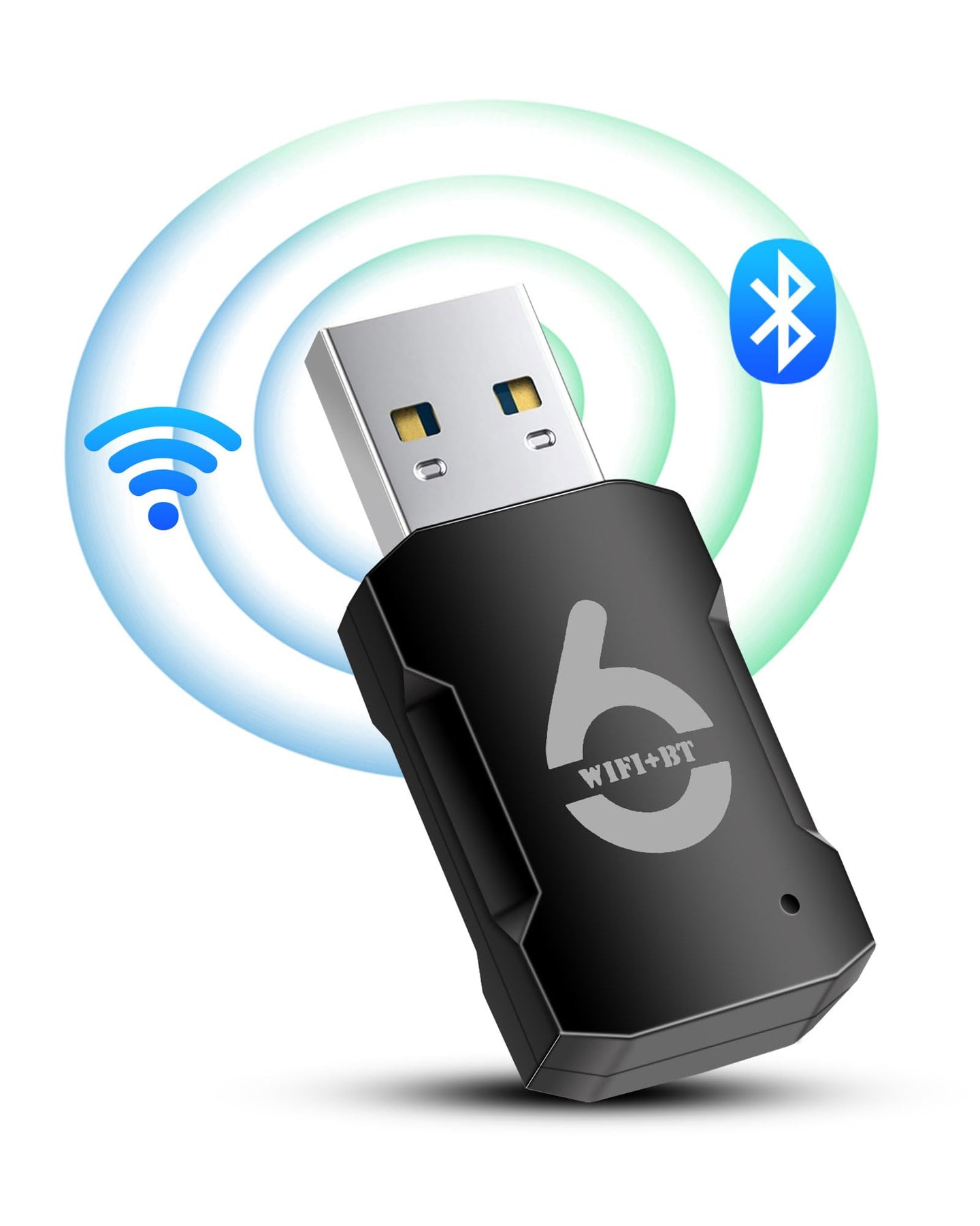 RUIZHI WiFi 6 Bluetooth WLAN Stick für PC, AX900Mbs Dual Band Internet ...