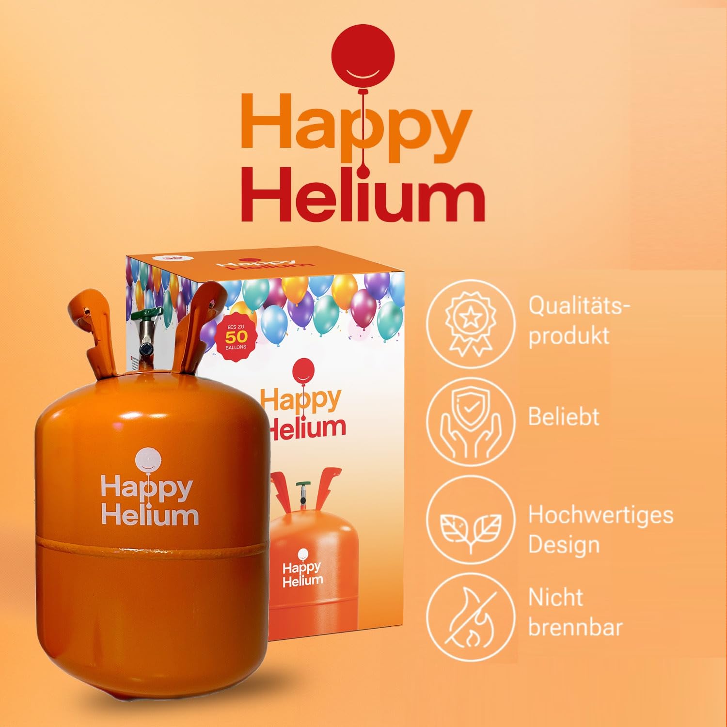 Ballons Fullen Mit Helium