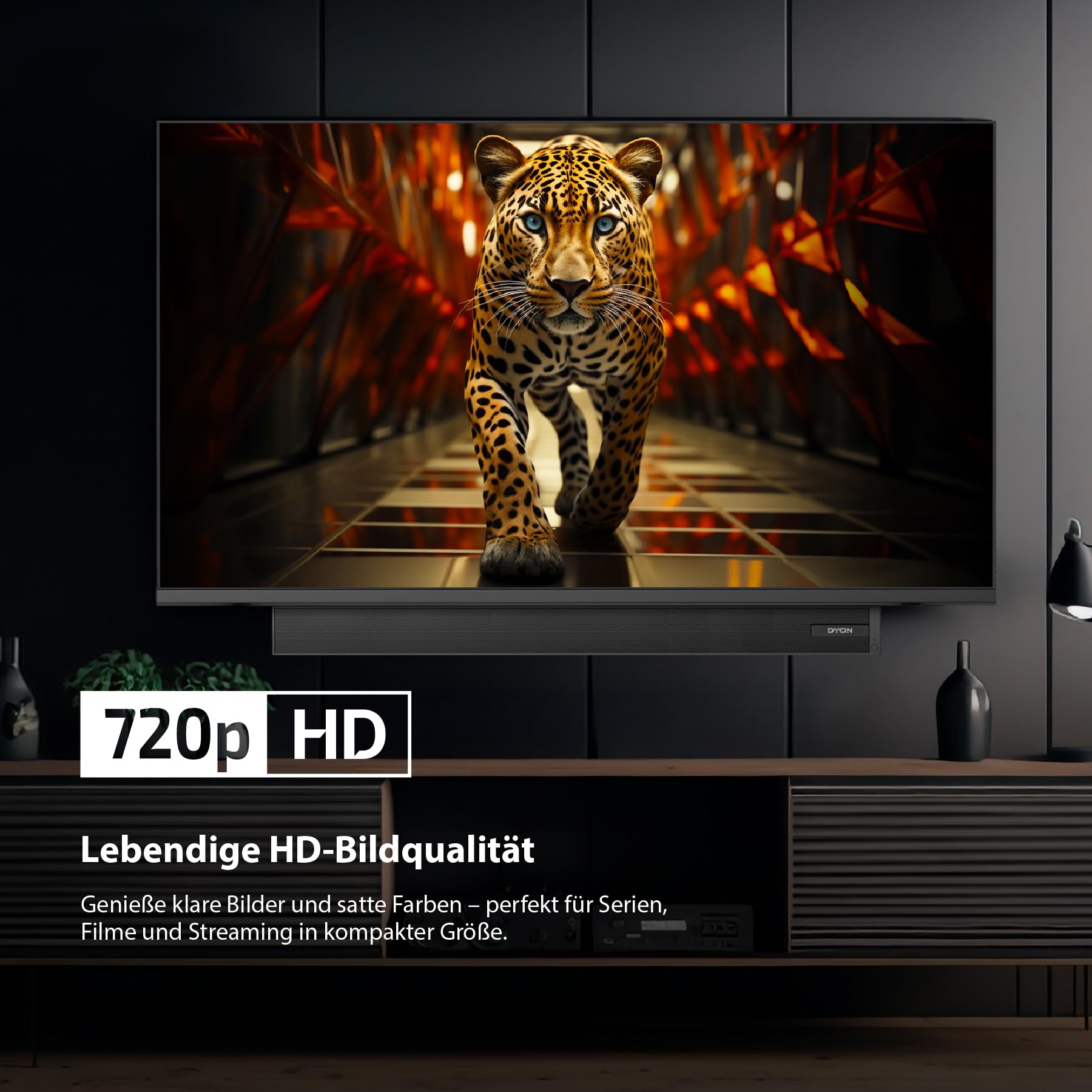 DYON ULTIMAX 32H-TI-WS - 32 Zoll (80 cm) Smart TV mit Samsung Tizen OS ...