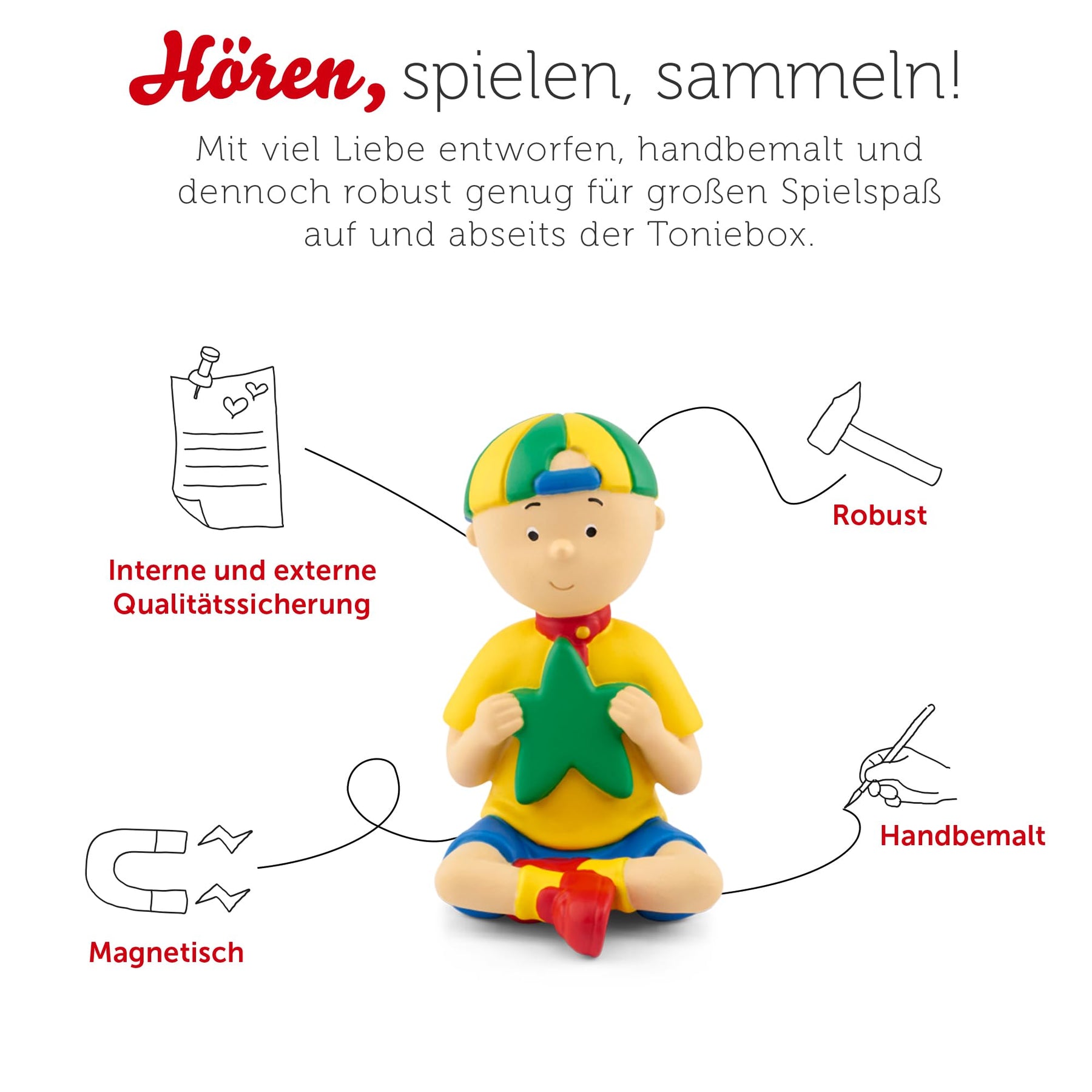 tonies Hörfiguren für Toniebox, Caillou – Sternschnuppen und weitere G ...