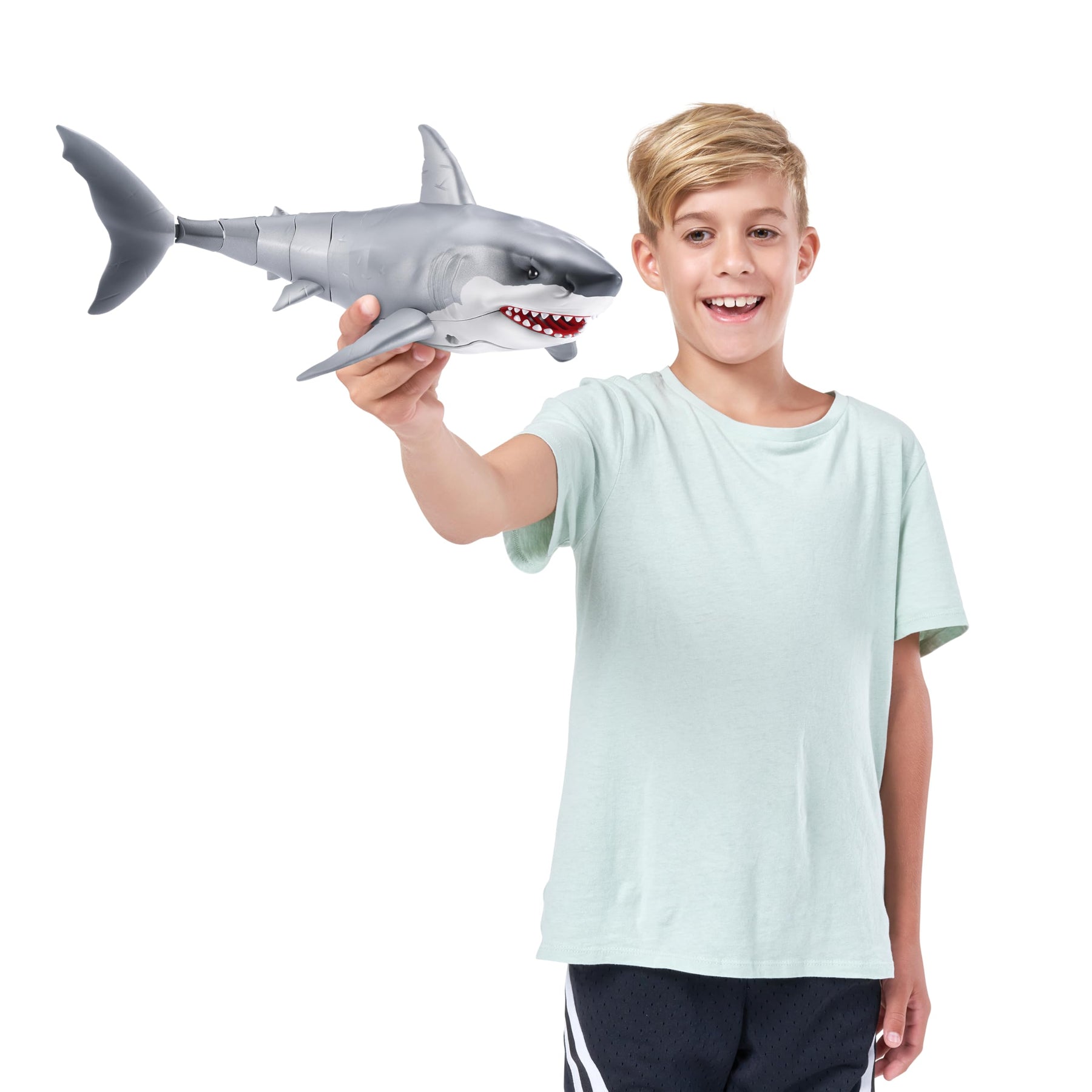 Robo Alive Great White Shark Serie 1 von ZURU, batteriebetriebenes Rob ...