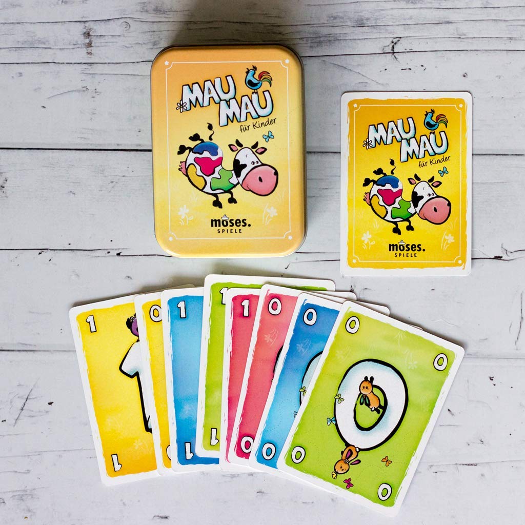 moses. Verlag GmbH moses. 90321 Mau-Mau Kartenspiel | Spiele-Klassiker ...