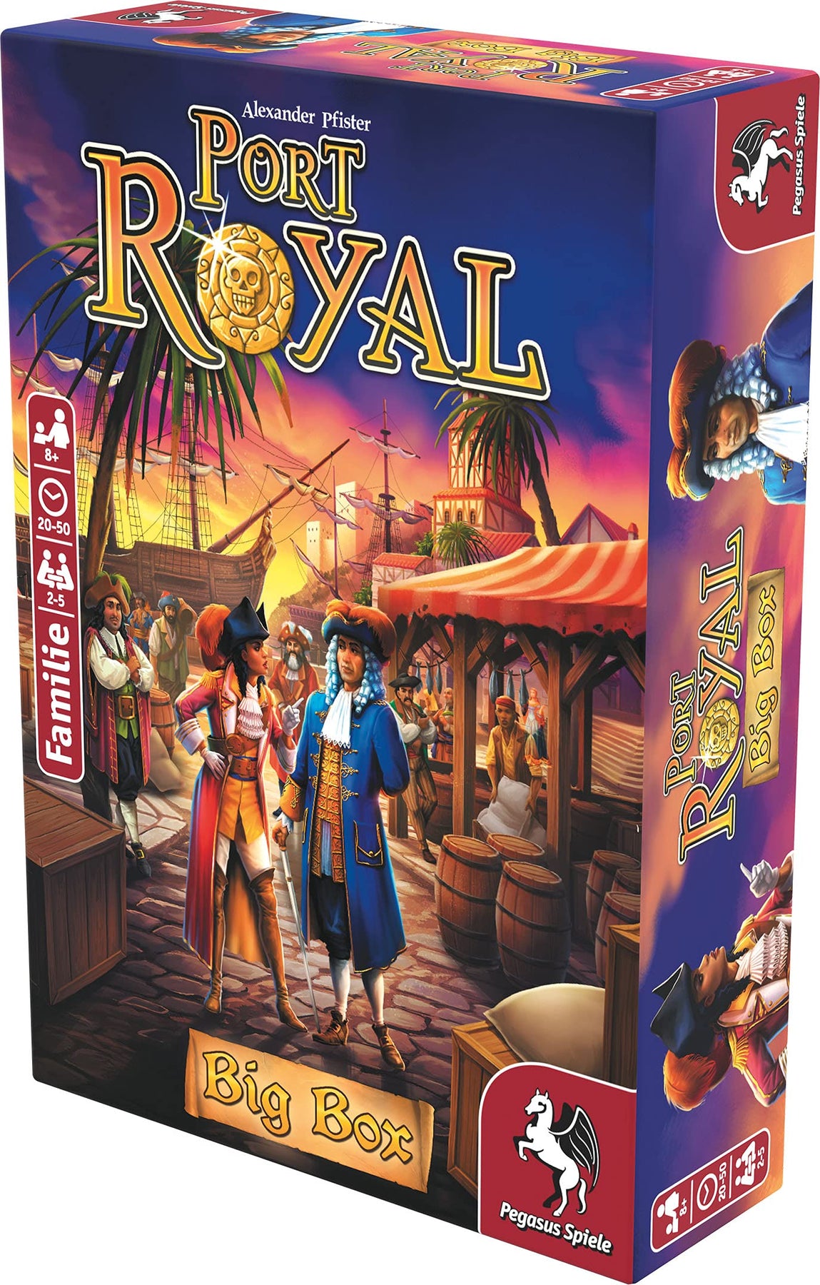 Pegasus Spiele 18148G - Port Royal Big Box, Keine – Testberichte aus Berlin