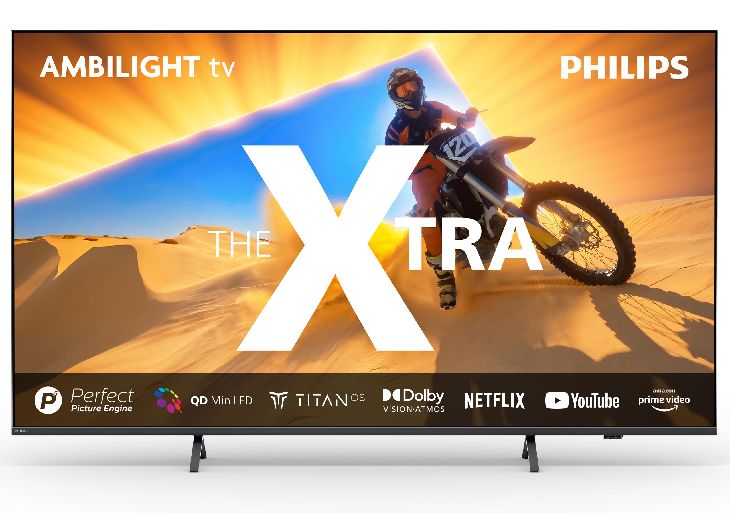Philips Ambilight The Xtra 55PML9009 4K Quantum Dot MiniLED Smart TV ...