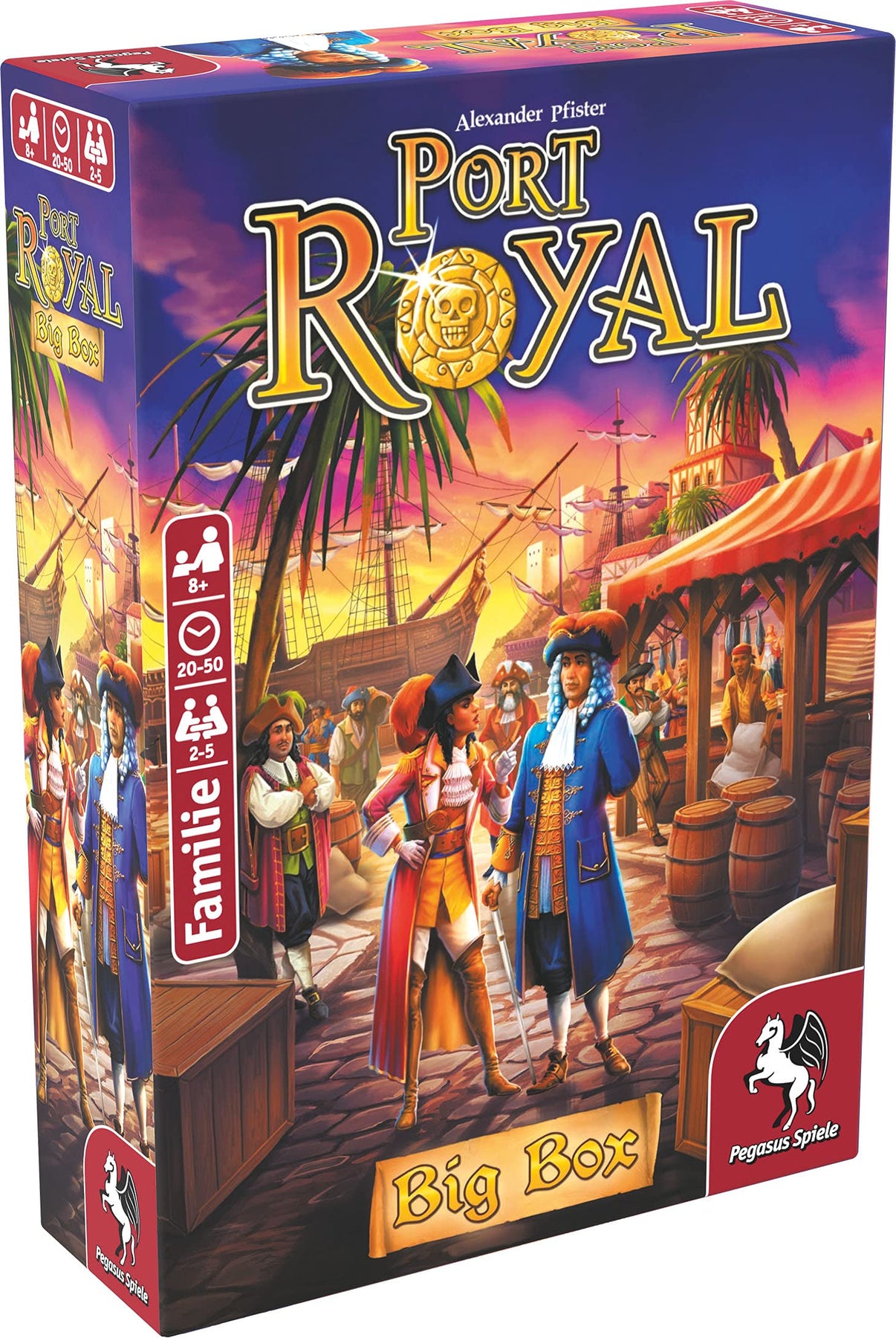 Pegasus Spiele 18148G - Port Royal Big Box, Keine – Testberichte aus Berlin