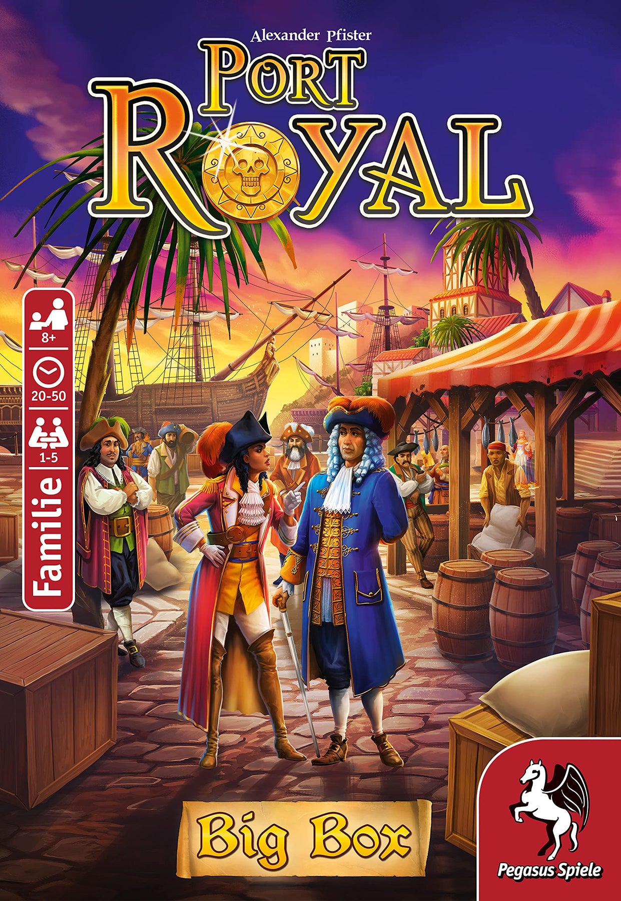 Pegasus Spiele 18148G - Port Royal Big Box, Keine – Testberichte aus Berlin