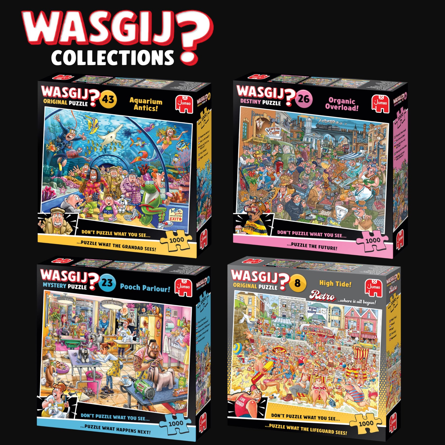 Wasgij Original 43 – Es riecht nach Fisch – Aquarium Antics – Lustiges ...